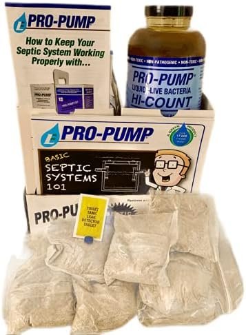 Pro Pump Septic Saver 1 year supply with leak detection tab review ...