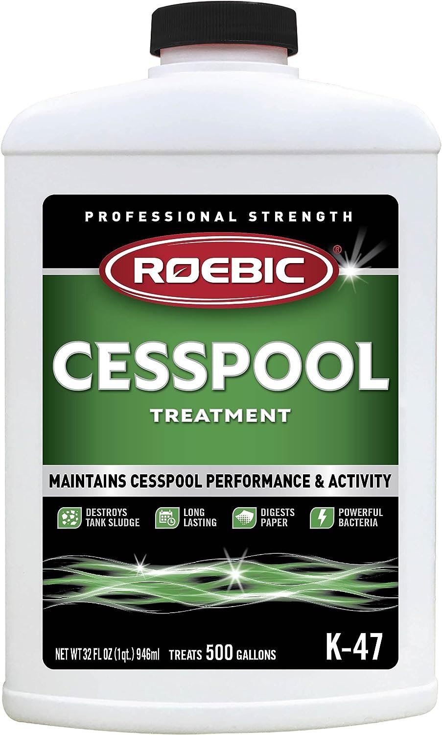 Roebic K-47-Q Cesspool Treatment Review - Septic Tank Servicing